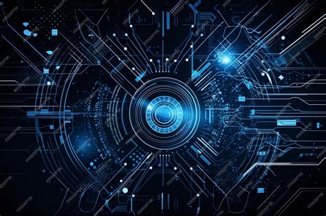 Premium Photo High Tech Background Ai Generative