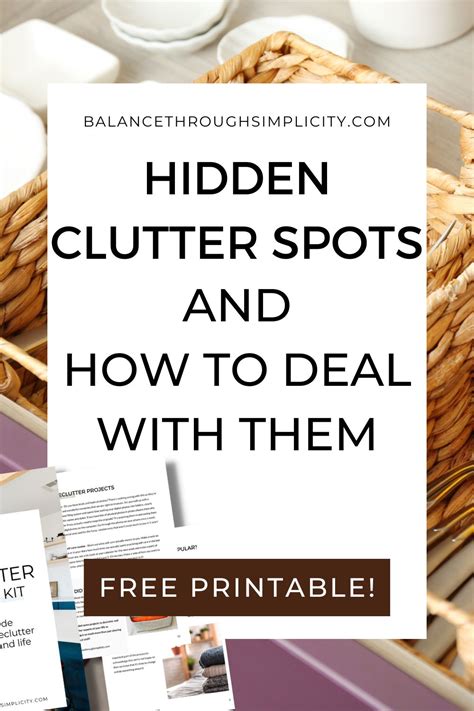 Hidden Clutter Spots And How To Deal With Them