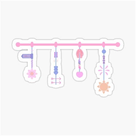 Taylor Swift Lover Album Sticker For Sale By Luxydoesdoodles Redbubble