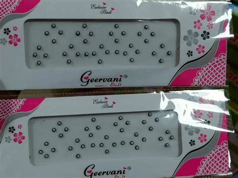 Party Wear Black Round Bindi At Rs 52pack Fancy Bindis In Mumbai