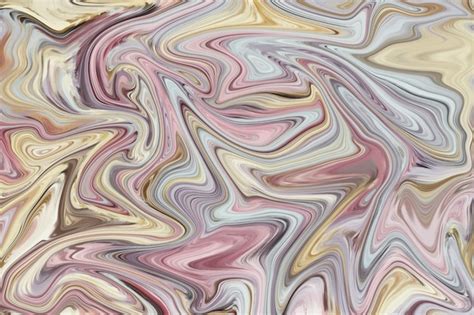 Premium Photo Pastel Pink Yellow Liquid Texture Background Graphics