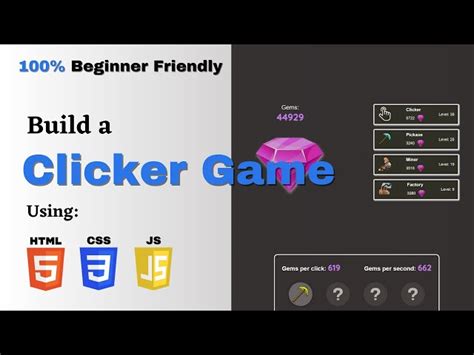 how to make a clicker game in html hubpages🌑 descobrindo a cultura e