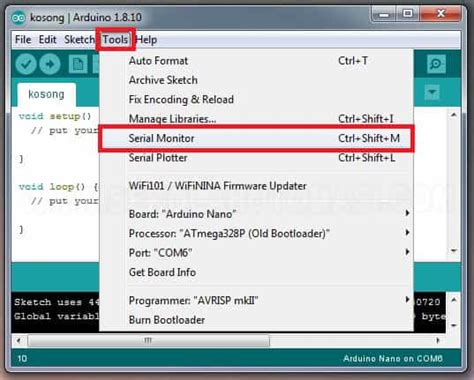 Cara Masuk Mode At Command Modul Bluetooth Hc 05 Melalui Arduino Nano Dunia Elektro