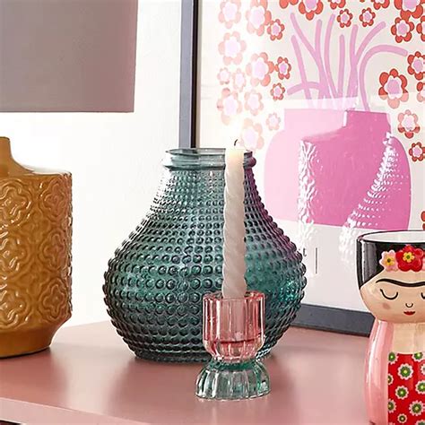 Bolla Large Green Glass Vase Freemans