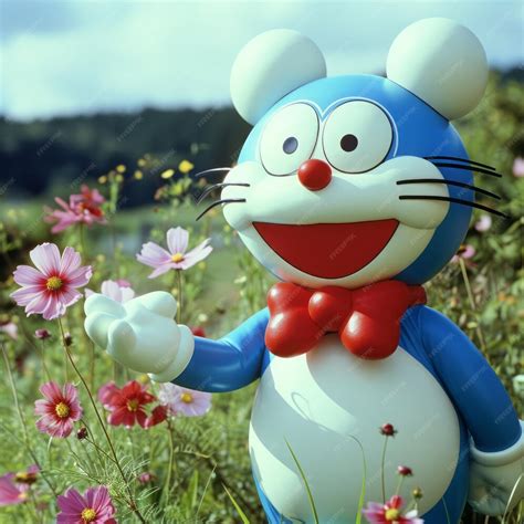 Premium Photo Doraemon Illustration Generative Ai