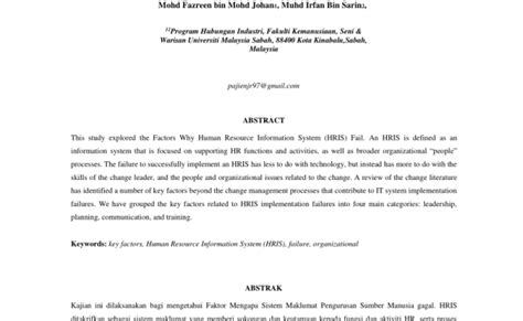 Contoh Assignment Pengurusan Sumber Manusia Diploma Pengurusan Sumber