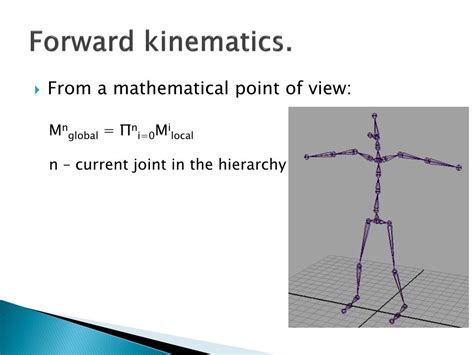 ppt animating human model in opengl using data from motion capture