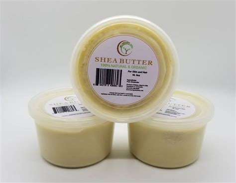 100 Natural Unrefined Shea Butter From Ghana 1oz2oz4oz8oz Per