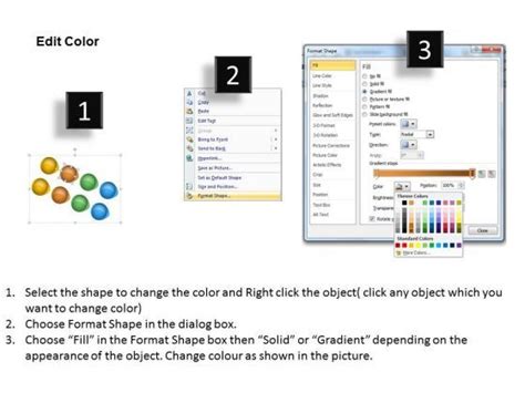 Windows Parallel Processing Stages Circular Arrow Diagram PowerPoint Slides