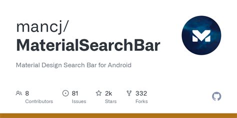 Github Mancjmaterialsearchbar Material Design Search Bar For Android