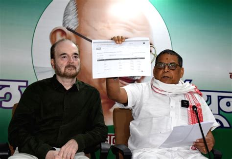 Patna Jd U Mlc Niraj Kumar Addresses A Press Conference