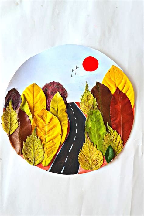 Осенний пейзаж Осенние поделки Поделки Осенние поделки своими руками