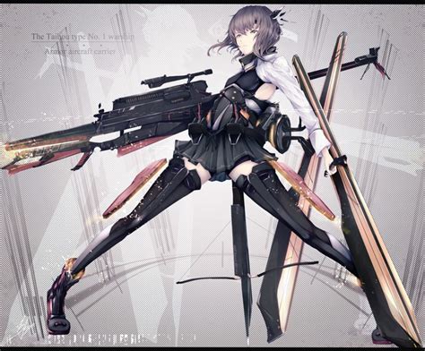 Anime Weapon Kantai Collection Spread Legs Anime Girls Hd