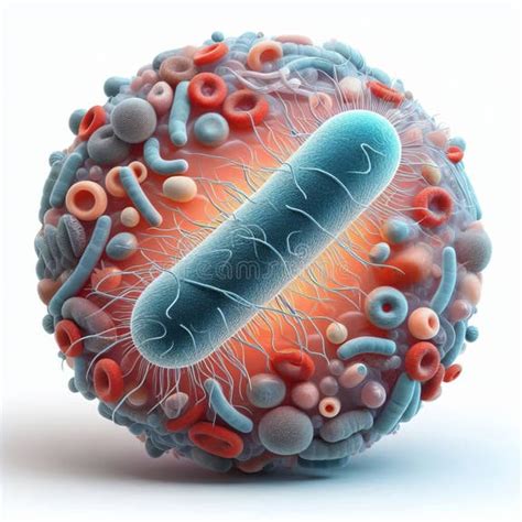 A Gram Negative Rod Shaped Bacterium That Can Cause Infections Stock