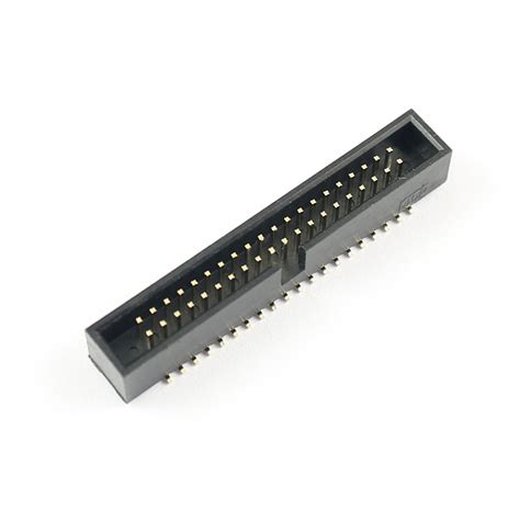 5Pcs 1 27mm Pitch 2x20 40 Pin SMT SMD Male Shrouded Box Header PCB IDC