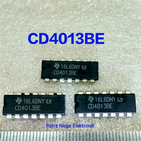 Jual Ic Cd4013be Dip 14 Pin Cd4013 Tc4013 Hef4013 Hcf4013 Kota