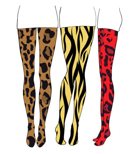 Model Stockings Drawing Illustrations Royalty Free Vector Graphics