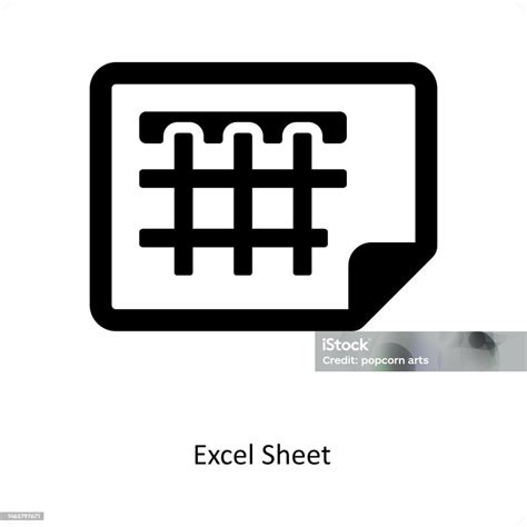 Exceltabelle Stock Vektor Art Und Mehr Bilder Von Design Design Erfolg Icon Istock