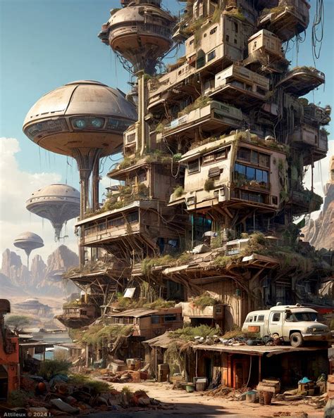 Abandoned Settlement By Attileux On Deviantart