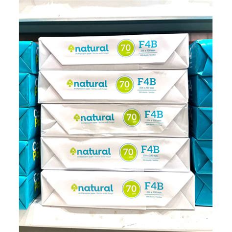Jual Kertas Hvs Natural F4 Kertas Hvs Natural 70gsm Kertas Hvs F4b