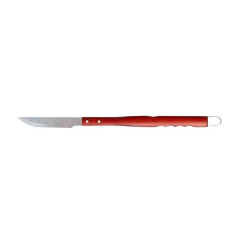 Set Asador 4 Piezas Mango Madera Madera — Garage Impo