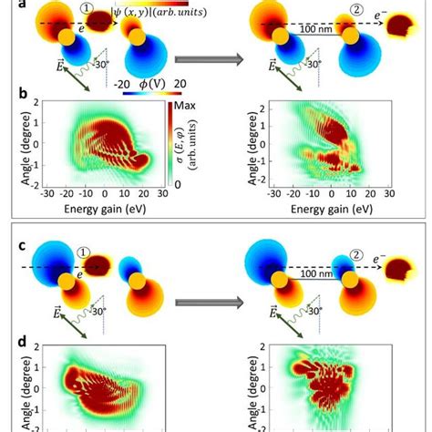 Polarization Dependent Phase Locked Electron Photon Interaction I