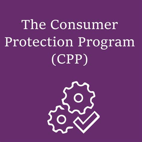 Consumer Protection Program Workshop CPP Unlock Consumer Safety At