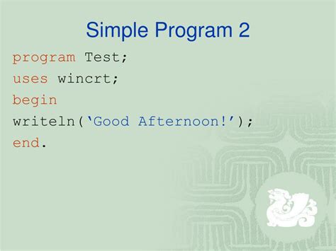 PPT Pascal Programming PowerPoint Presentation Free Download ID