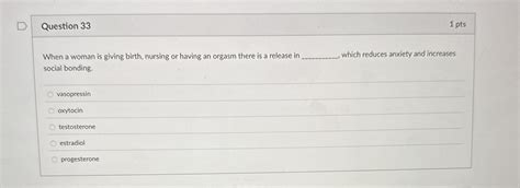 Solved Question 331 ﻿ptswhen A Woman Is Giving Birth