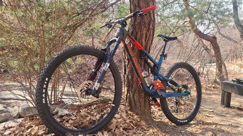 카본풀샥mtb자전거l사이즈 당근 중고거래