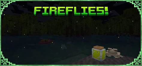 Fireflies Mod Mods Minecraft Bedrock
