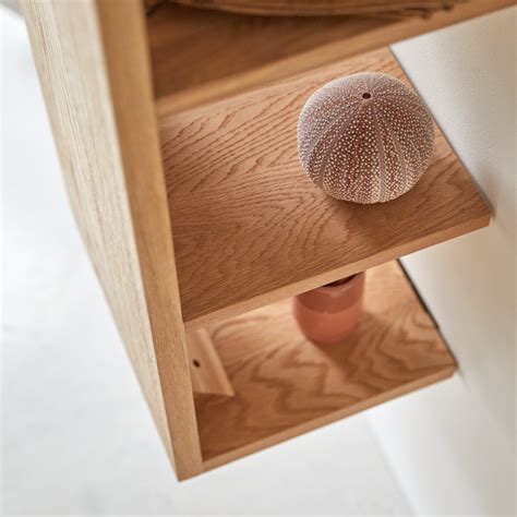 Easy Kolomkast Van Massief Eikenhout Badkameropbergmeubel Tikamoon