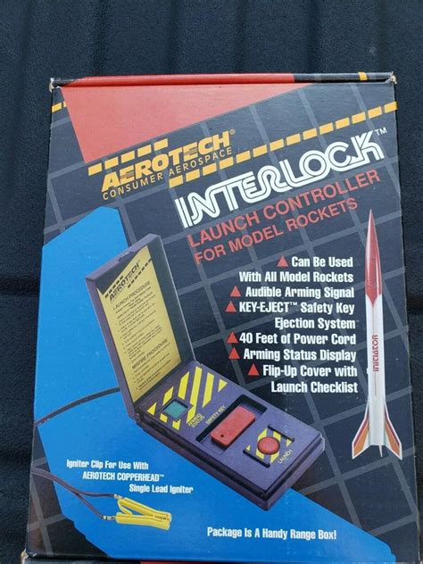 Aerotech Interlock Launch Controller For Large Scale Model Rockets 2117309769