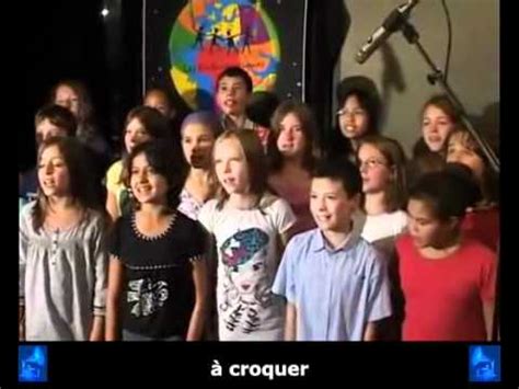 Les Enfantastiques La Chanson Chocolat Sous Titres YouTube