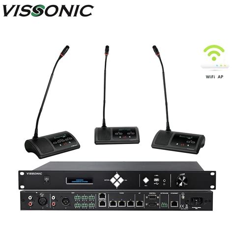 Full Digital Networked Dsp Conference System Wireless And Wired
