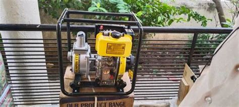 Portable Diesel Water Pump Set Engine Horsepower 3hp At ₹ 23000piece