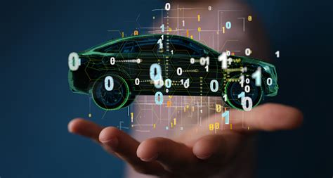 미래형 다각형 자동차 모델의 가상 투영을 제시하는 사람 0명에 대한 스톡 사진 및 기타 이미지 0명 3차원 형태 가솔린 Istock