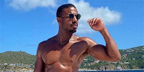Michael B Jordan Shares Hot Shirtless Photos Taken By His Girlfriend