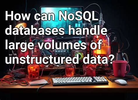 How Can Nosql Databases Handle Large Volumes Of Unstructured Data