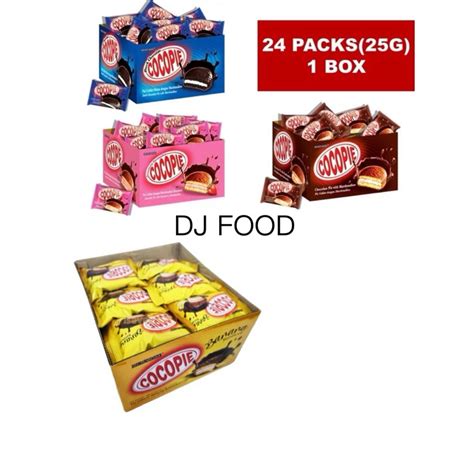 Box Cocopie Chocolate Pie With Marshmallow 25g X 24 Packs