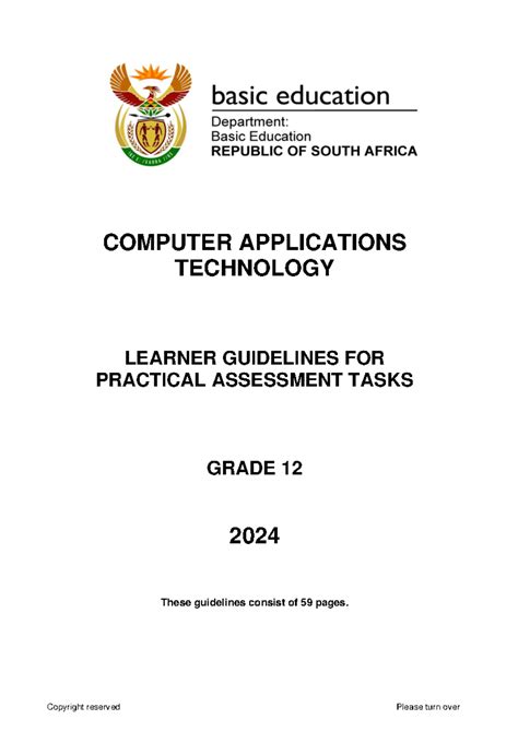 Computer Applications Technology Pat Gr 12 2024 Learner Guidelines Eng Computer Applications