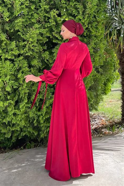 Muslim Wedding Dress Evening Dress Modest Dress Hijab Dres Prom
