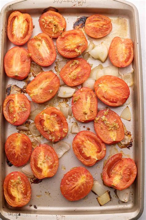 Easy Roasted Tomato Sauce Recipe The Recipe Rebel