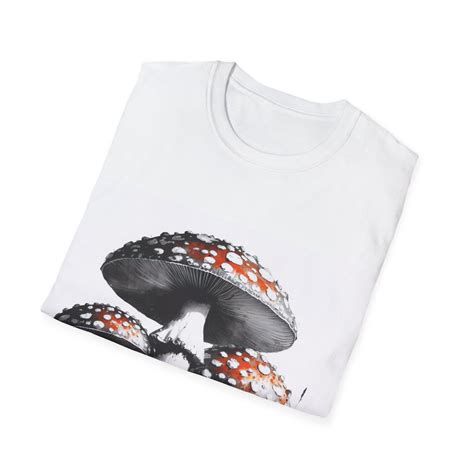 Mushroom T Shirt Mushroom Shirt Nature Tshirt Mushroom Drawing