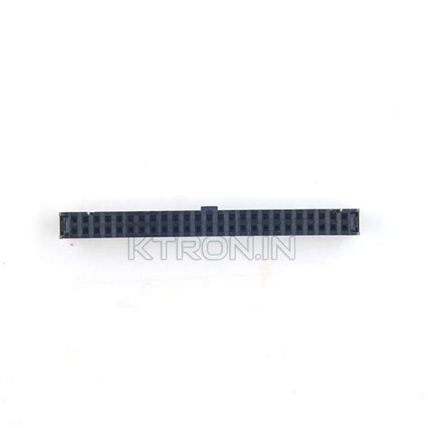 Buy 50 Pin Frc Female Connector 25x2 Pin 254 Mm Pitch Ktron India