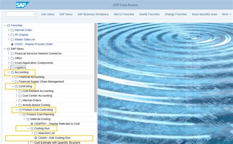 TCodesee SAP Costing Run Transaction Codes TCodesee CK N SAP Tcode For Edit Costing Run