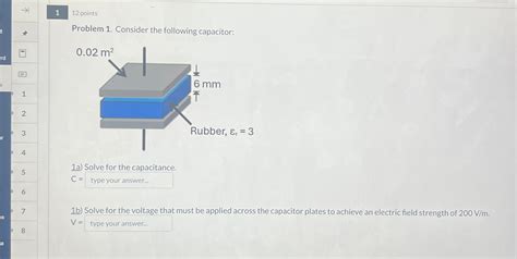 Solved 112 ﻿pointsProblem 1. ﻿Consider the following | Chegg.com