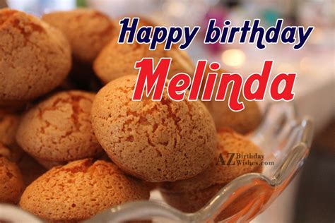 Happy Birthday Melinda