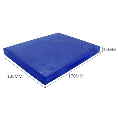 Replacement Case For Ps4 Game Disc Spare Blue Game Grandado