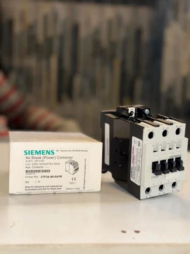 3 Pole Siemens Contactor 3tf34 At ₹ 2500piece In New Delhi Id